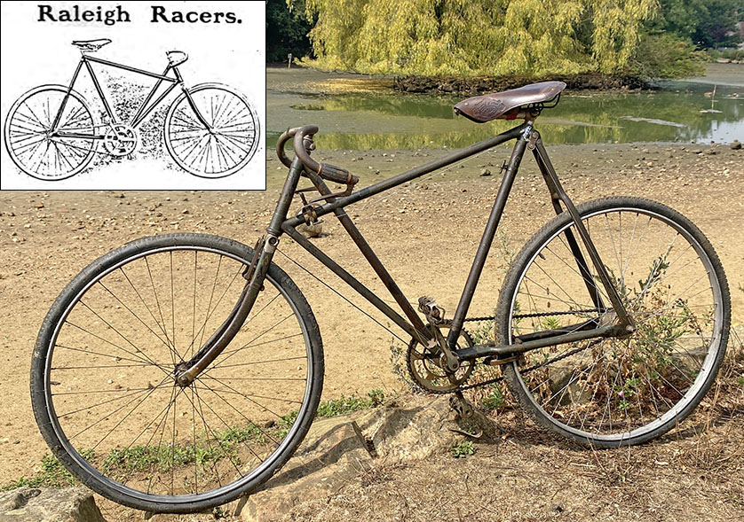 1904 Raleigh X Frame Scorcher – The Online Bicycle Museum