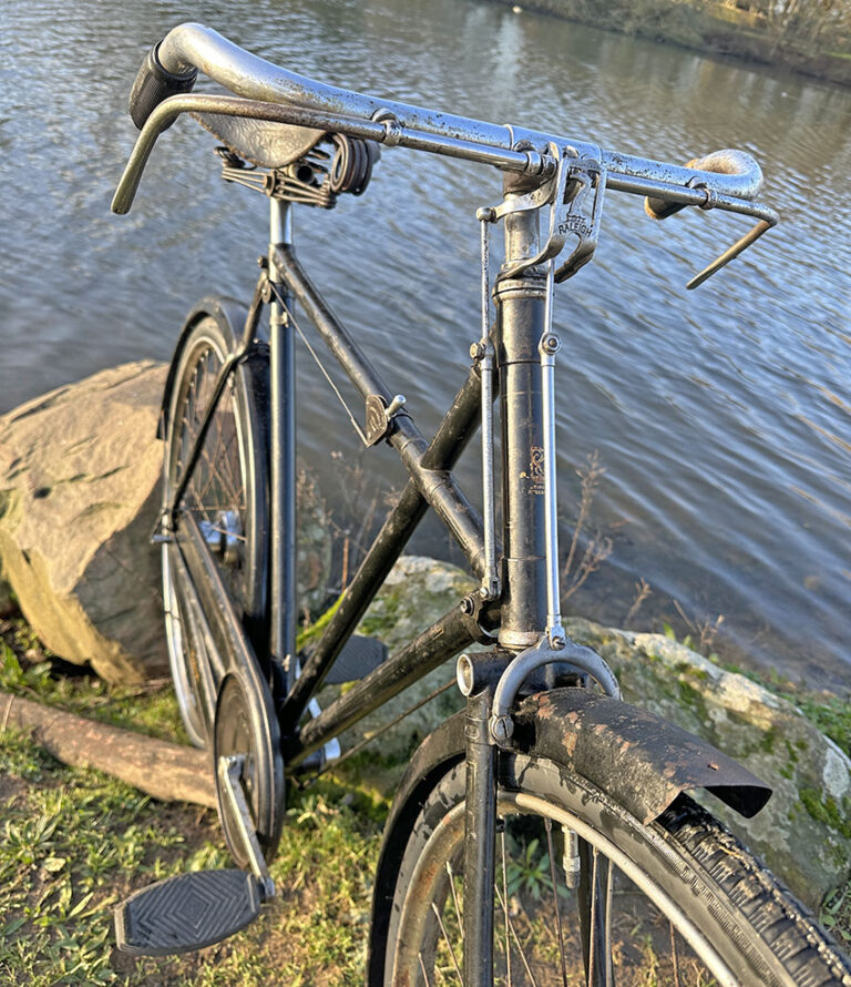 1933 Raleigh X Frame Police Model – The Online Bicycle Museum