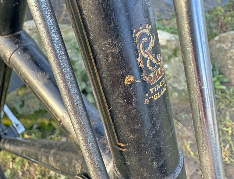 1933 Raleigh X Frame Police Model – The Online Bicycle Museum