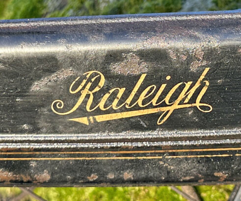 1933 Raleigh X Frame Police Model – The Online Bicycle Museum