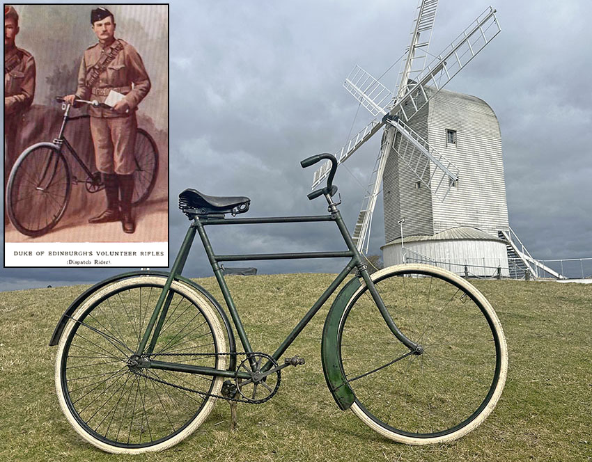 1898 BSA Fittings Military Dispatch Rider, Boer War (Tall 28" frame ...