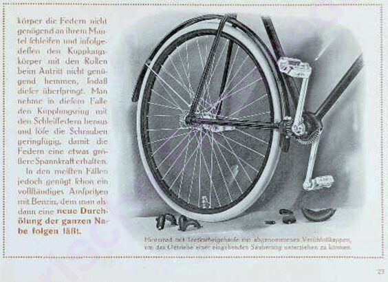 1920 Durkopp Diana Ladies' Cardan (Chainless) – The Online Bicycle Museum
