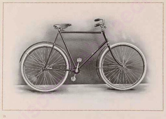 1920 Durkopp Diana Ladies' Cardan (Chainless) – The Online Bicycle Museum