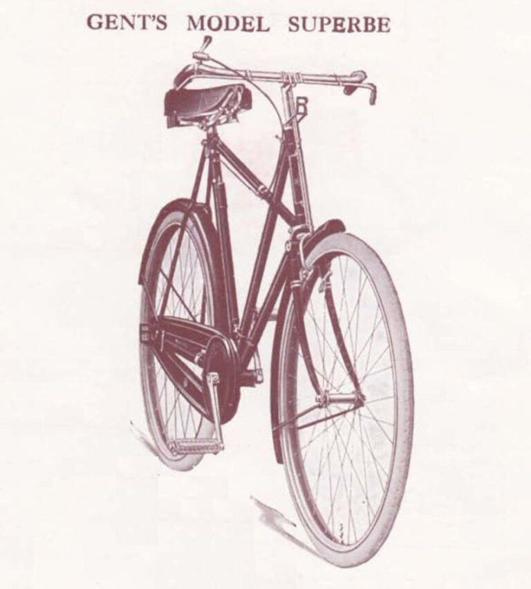 1921 Raleigh 'Modele Superbe' X Frame (Green enamel) – The Online ...