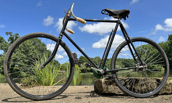 1902 Quadrant Chainless Road Racer – The Online Bicycle Museum