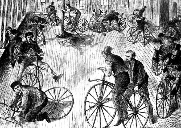 1870 Velocipede Boneshaker Tricycle – The Online Bicycle Museum
