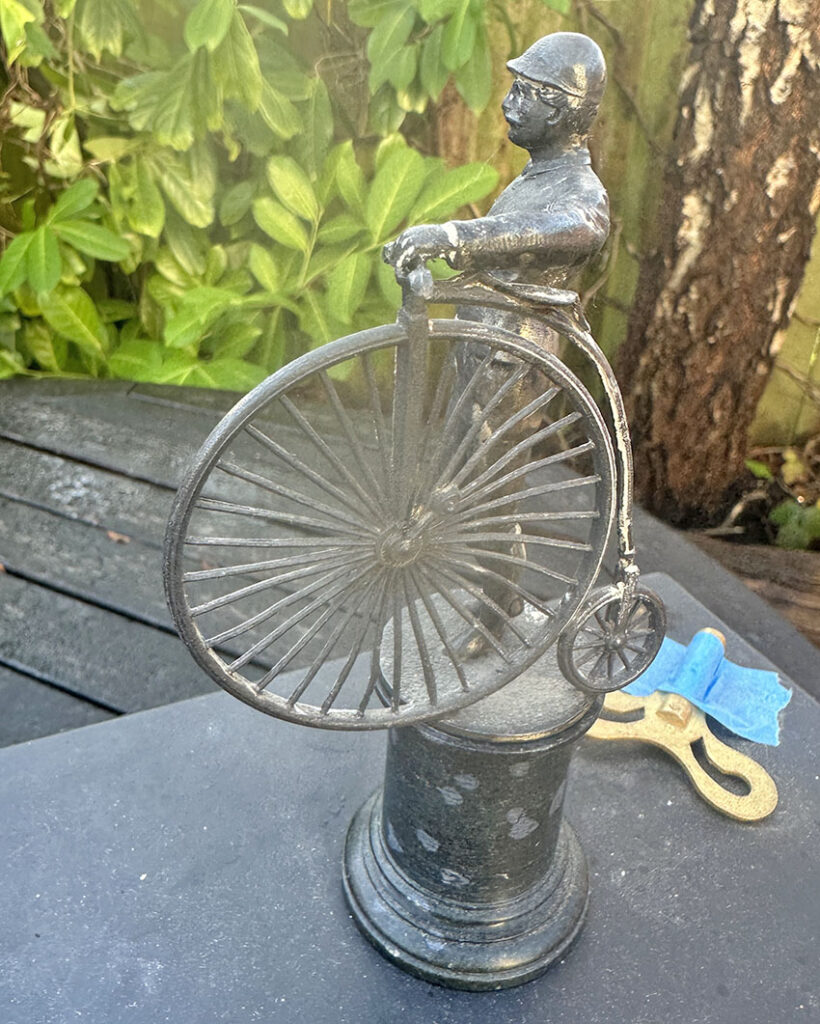 1890s Bicycle Clock (Penny farthing on top) – The Online Bicycle Museum