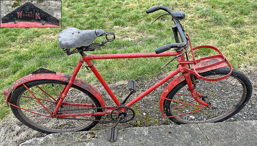 1920s Warrick ‘Monarch’ Carrier Bicycle – The Online Bicycle Museum