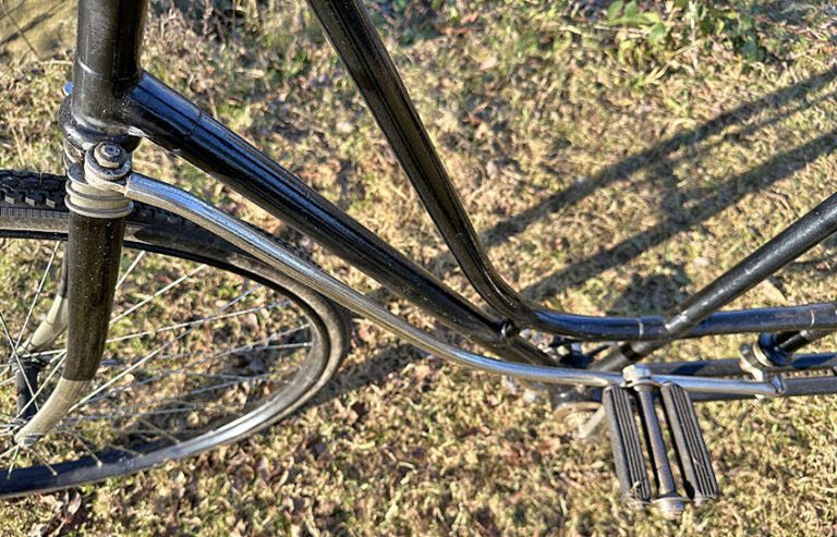 1897 Triumph Rear-steering Tandem – The Online Bicycle Museum