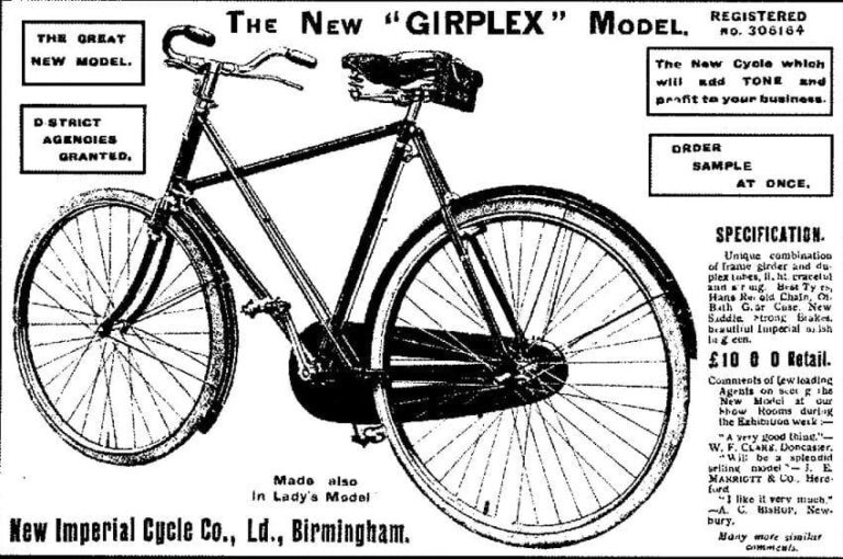 1910 Orient Girplex X Frame (Renouf New Imperial Patent) – The Online ...