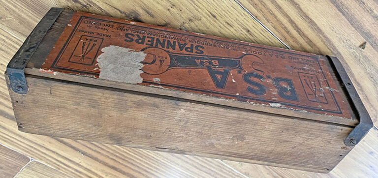 1920s BSA spanner set 15 – The Online Bicycle Museum