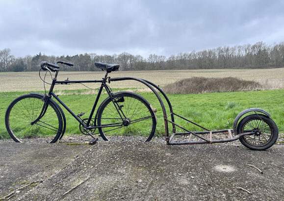 1930s Folding Bicycle Trailer – The Online Bicycle Museum