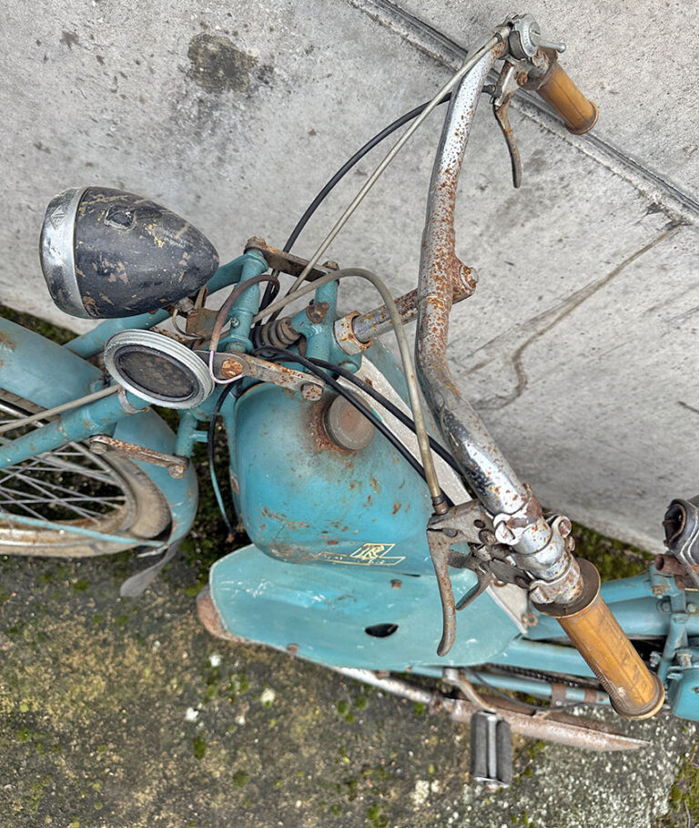 1950 Norman Rambler Model R.C Autocycle – The Online Bicycle Museum