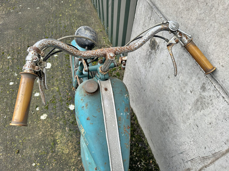 1950 Norman Rambler Model R.C Autocycle – The Online Bicycle Museum
