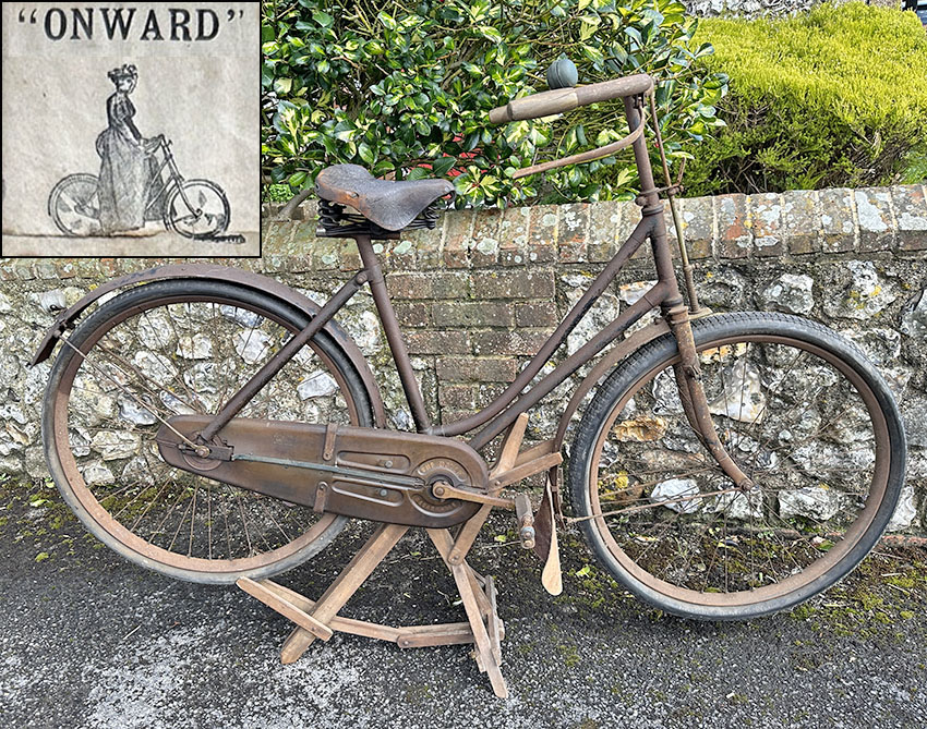 1897 C. Hayward THE ONWARD Ladies' Safety – The Online Bicycle Museum