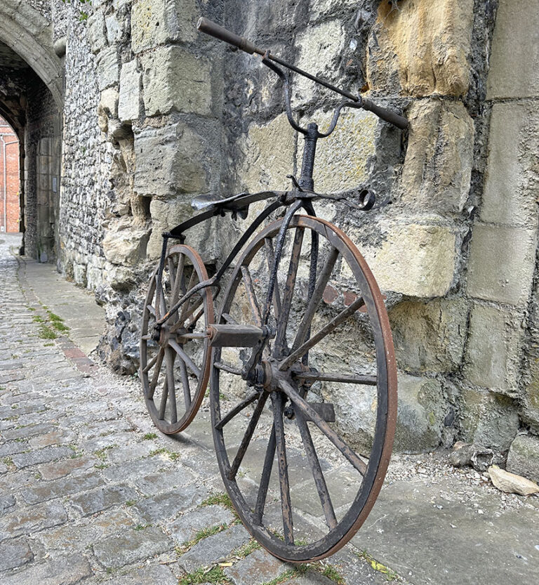 1869 English Velocipede (32 inch Wheel) – The Online Bicycle Museum
