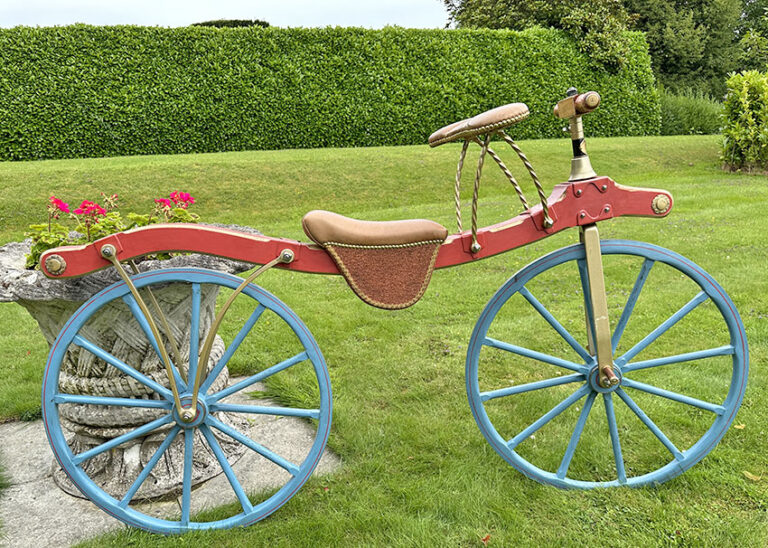 1819 Denis Johnson Hobby Horse (replica) – The Online Bicycle Museum