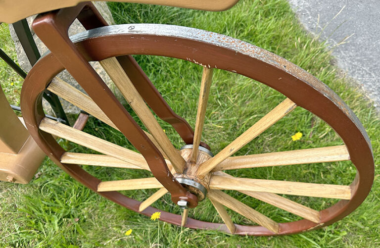 1845 Gavin Dalzell Bicycle (replica) – The Online Bicycle Museum