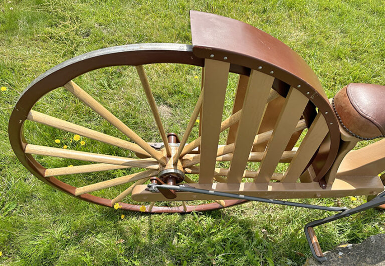 1845 Gavin Dalzell Bicycle (replica) – The Online Bicycle Museum