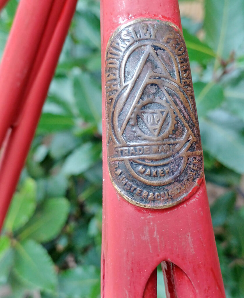 1913 Dursley Pedersen Cantilever with 'Cowhorn' handlebar – The Online ...