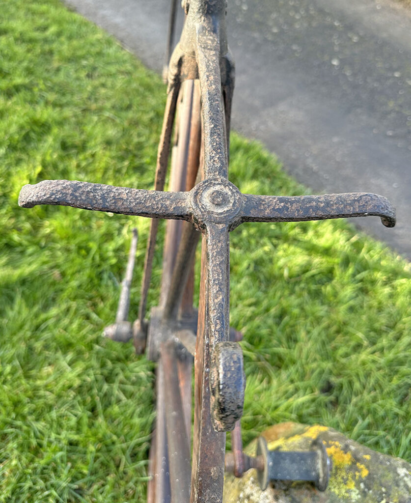 1869 Velocipede (built by A. Favre?) – The Online Bicycle Museum
