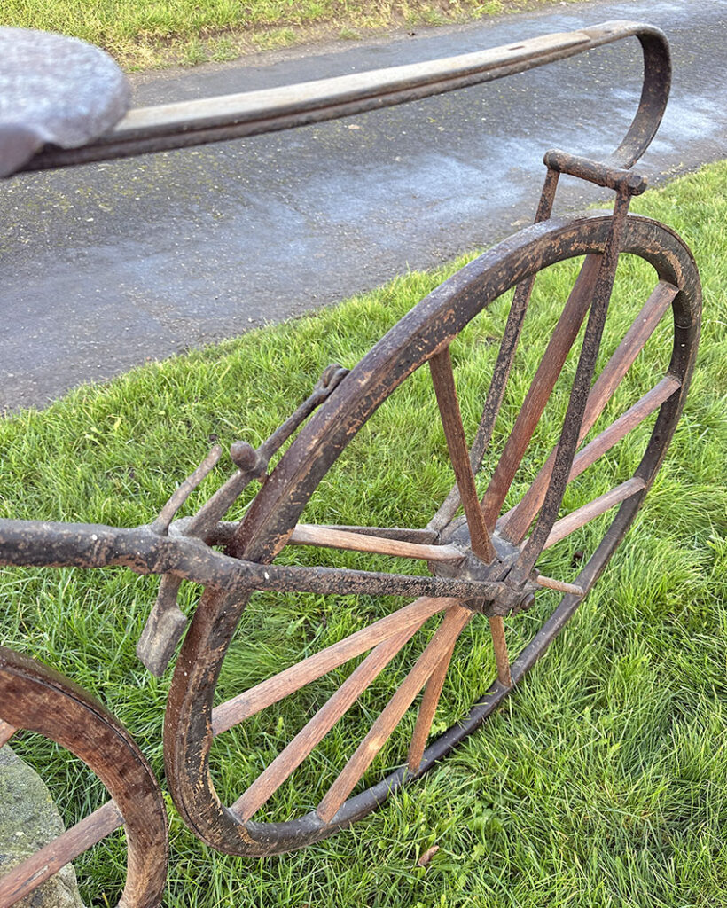 1869 Velocipede (built by A. Favre?) – The Online Bicycle Museum