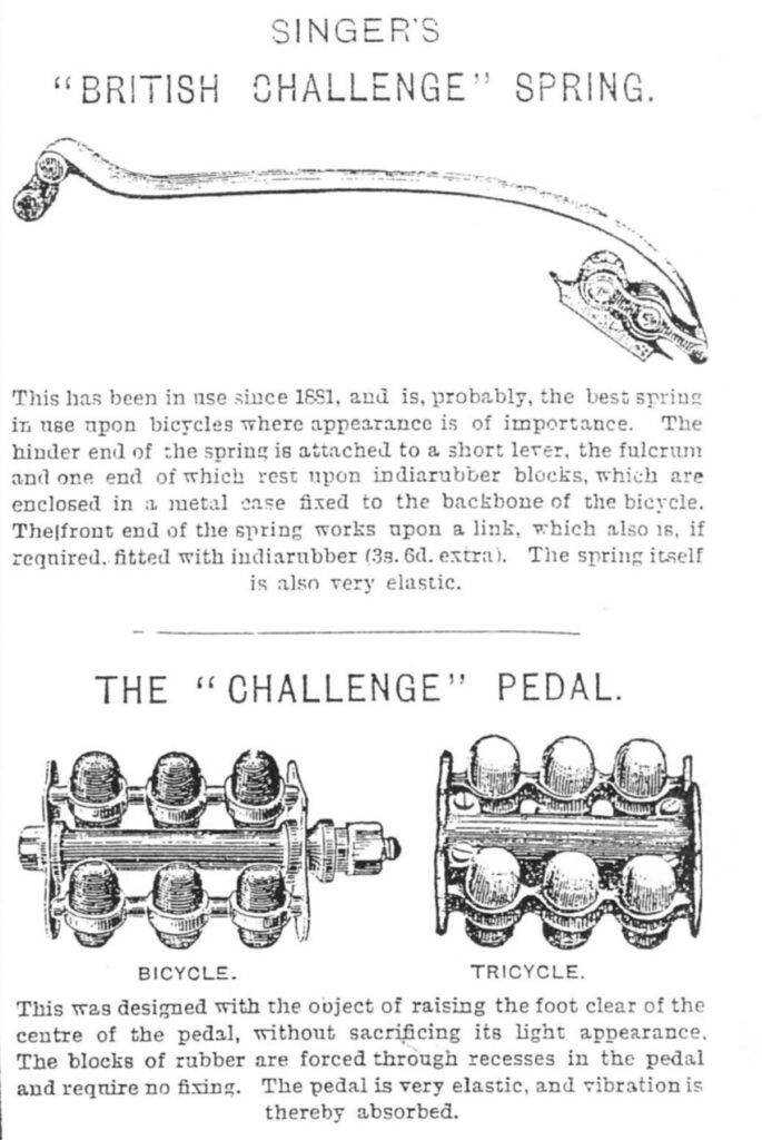1884 Singer 'British Challenge' Ordinary (DHF with 53" wheel) – The ...