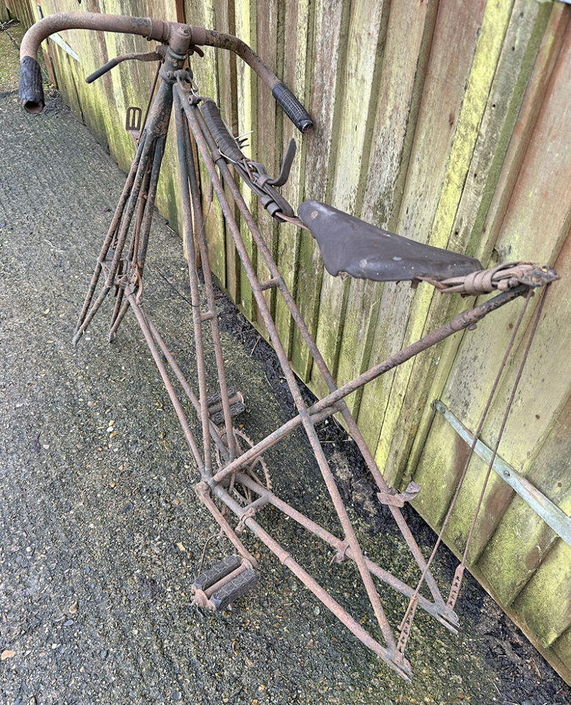 1910 Dursley Pedersen Cantilever Standard – The Online Bicycle Museum