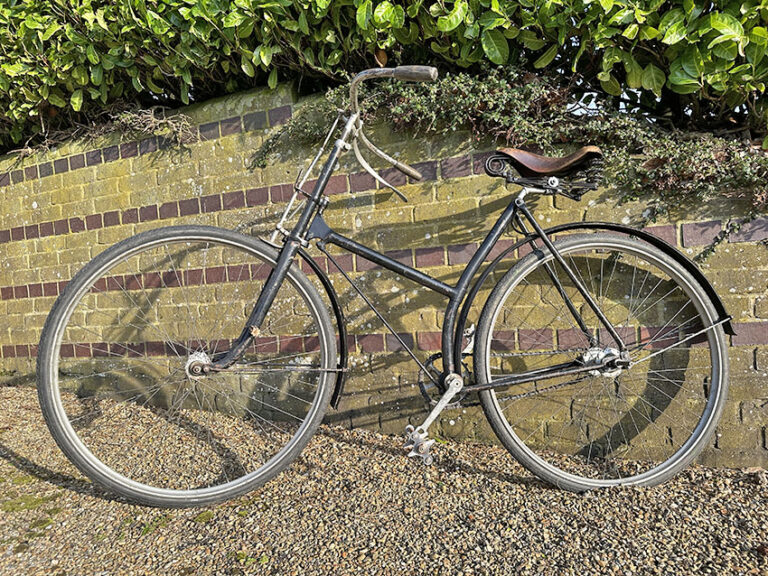 1892 New Rapid No 4 Safety (Cross frame) – The Online Bicycle Museum