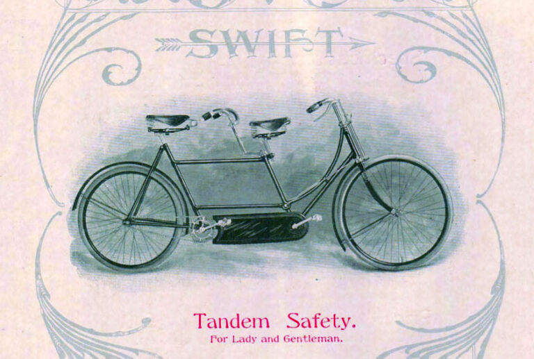 1898 Swift Tandem Safety for Lady & Gentleman – The Online Bicycle Museum