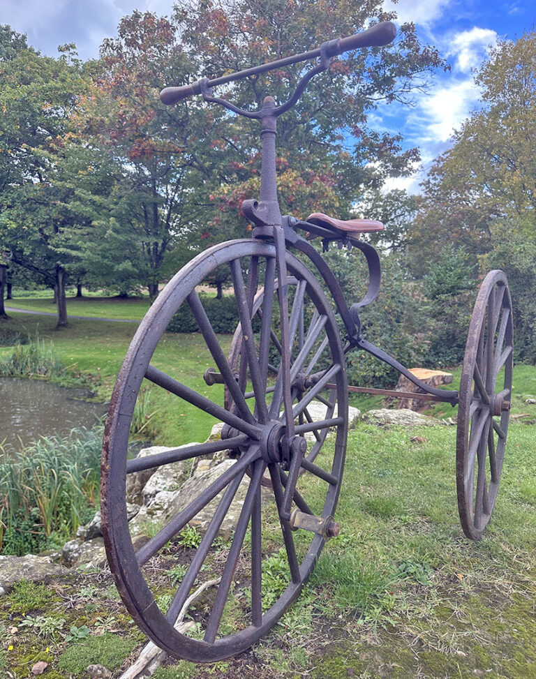 1870 Velocipede Boneshaker Tricycle – The Online Bicycle Museum