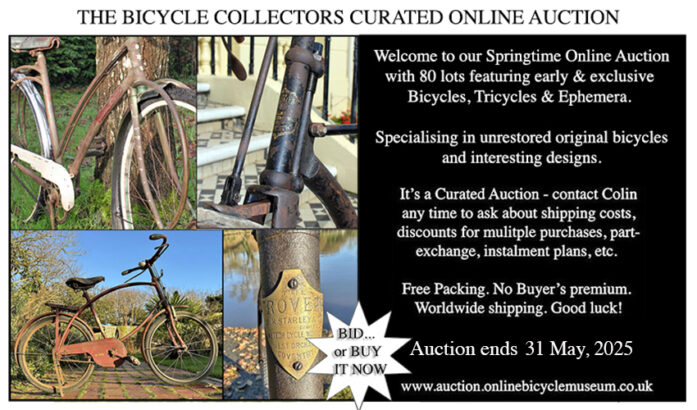3. VINTAGE CYCLES FOR SALE – The Online Bicycle Museum