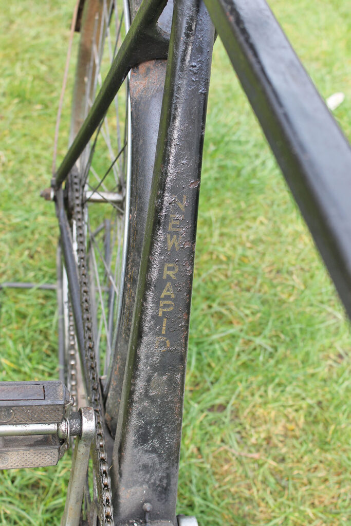 1936 New Rapid Empire Girder (Pressed Steel Frame) – The Online Bicycle ...