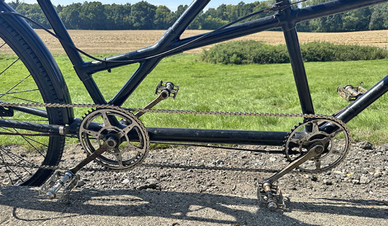 1935 Triumph Tandem (with TriVelox gears) – The Online Bicycle Museum