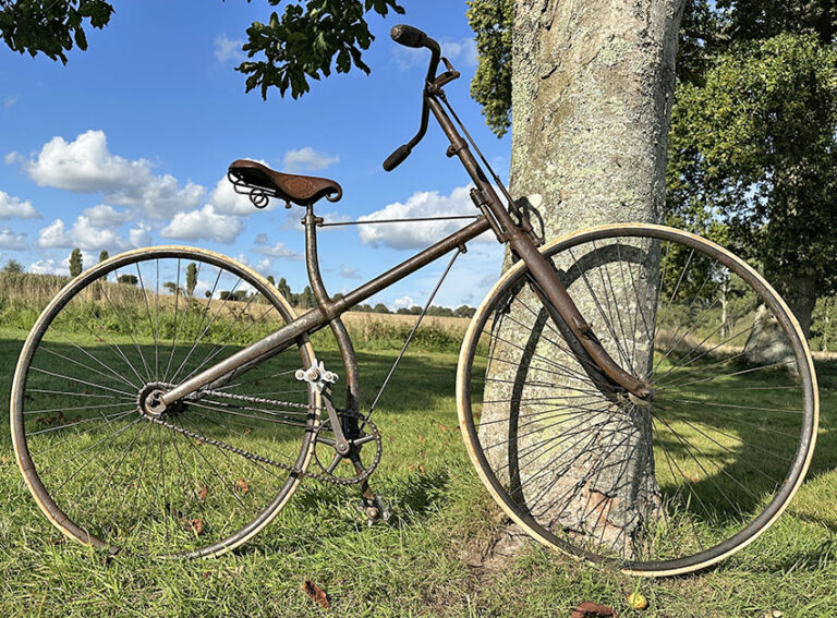 1889 Crossframe Safety Bicycle – The Online Bicycle Museum