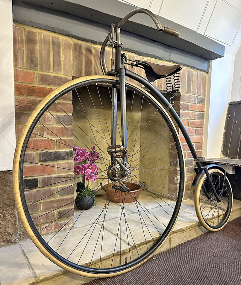 1892 Crypto Geared Ordinary 55 – The Online Bicycle Museum