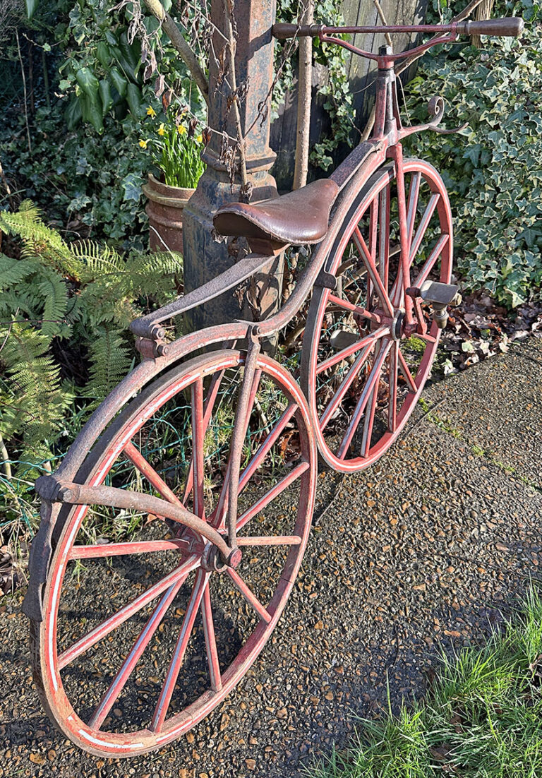 1867 Michaux Serpentine Juvenile Velocipede 48 – The Online Bicycle Museum